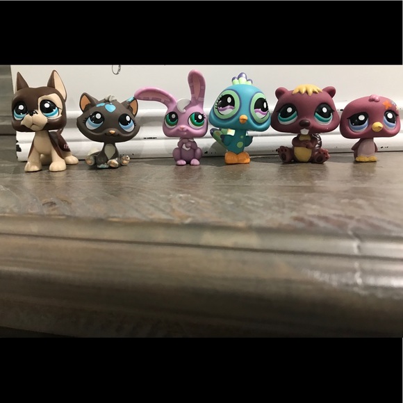 Littlest Pet Shop | Toys | Littlest Pet Shop 6 Pack Video Game Pets ...